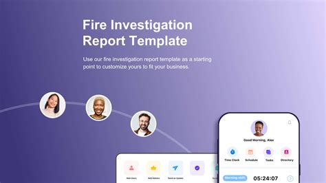 Sample Fire Investigation Report Template