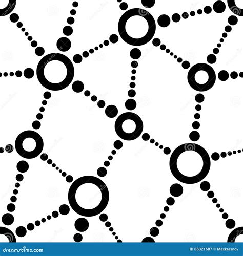 Seamless Connection Pattern Stock Vector Illustration Of Fabric Modern 86321687