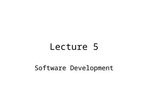 Ppt Lecture 5 Software Development Types Of Development Tools Archiving Tar Cpio Pax Rpm
