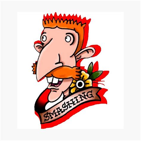 Lámina fotográfica Nigel Thornberry la caricatura aplastante de Wild