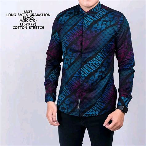 Contoh Model Baju Batik Cowok Lengan Panjang Seputar Model