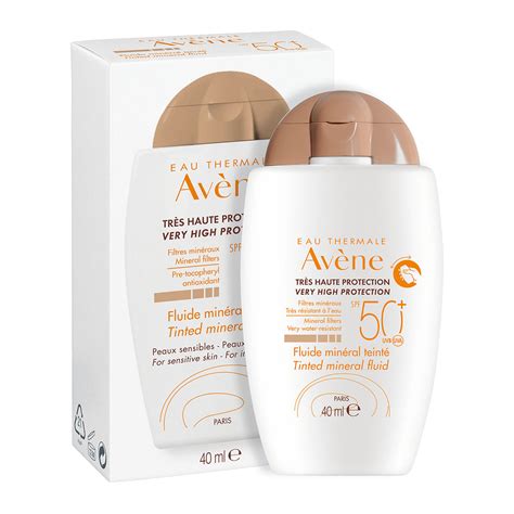 Avene Protector Solar Mineral Fluido Fps 50 Color 40 Ml