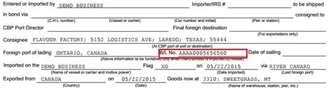Qp In Bond Cbp Shipment Type Borderconnect Wiki