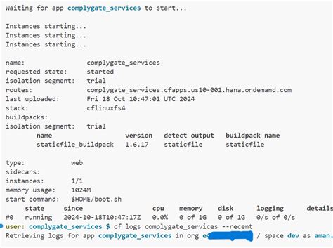 sapui5 failed to deploy fiori app on on cloudfoundry