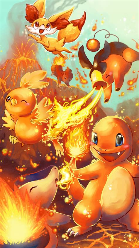 Tổng Hợp Hình Nền Pokemon Hệ Lửa Cho Những Ai Yêu Thích Hệ Lửa