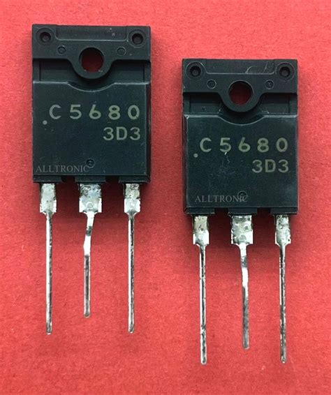 Color Tv Horizontal Output Transistor 2sc5680 C5680 To3pml Sanyo