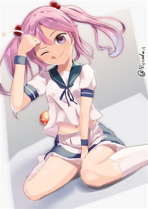 Sazanami And Sazanami Kai Kantai Collection Drawn By Metadio Danbooru
