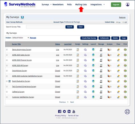 Importing Email Lists From Excel Surveymethods Knowledge Base