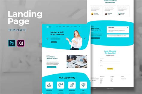 20 Landing Page Design Tips And Ideas UI Creative