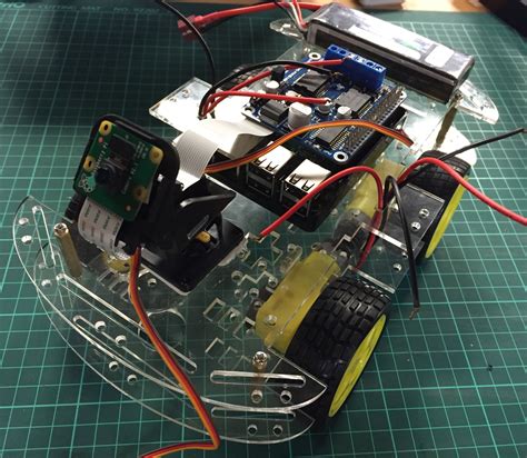 Raspberry Pi Tabanlı Kameralı Wi Fi Robot