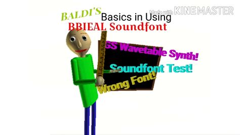 Baldis Basics Soundfont Gs Wavetable Synth Test Snes Battle Course