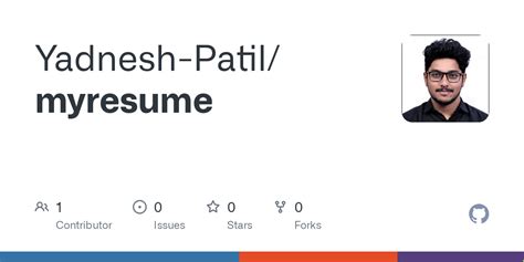 Github Yadnesh Patilmyresume