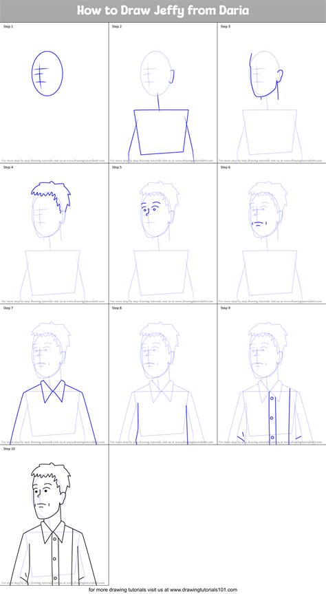 How To Draw Jeffy From Daria Daria Step By Step DrawingTutorials101 Com