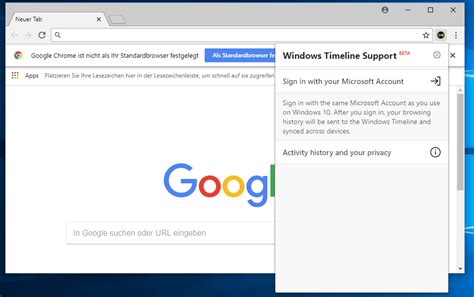 Integrate Chrome And Firefox Browsing With Windows Timeline Ghacks Tech News