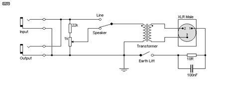 Impedance Circuit To Convert Line Level To Mic Level Electrical Engineering Stack Exchange