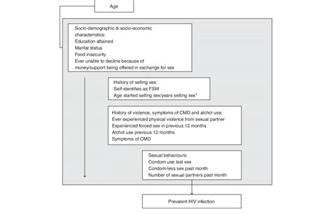 conceptual framework for exploring the association between variables of