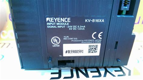 Keyence Input Module Kv B16xa Plc Dcs Servo Control Motor Power