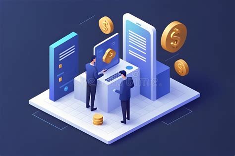Finance Banking Api Concept 3d Vector Illustration Stock Illustration Illustration Of