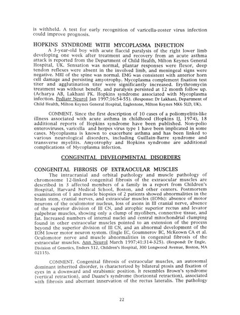 Pdf Congenital Fibrosis Of Extraocular Muscles