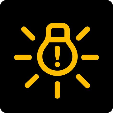 Exterior Fault Lamp Light Icon Download On Iconfinder