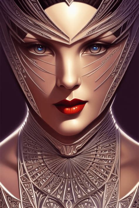 Art Deco Art By Mark Brooks · Creative Fabrica