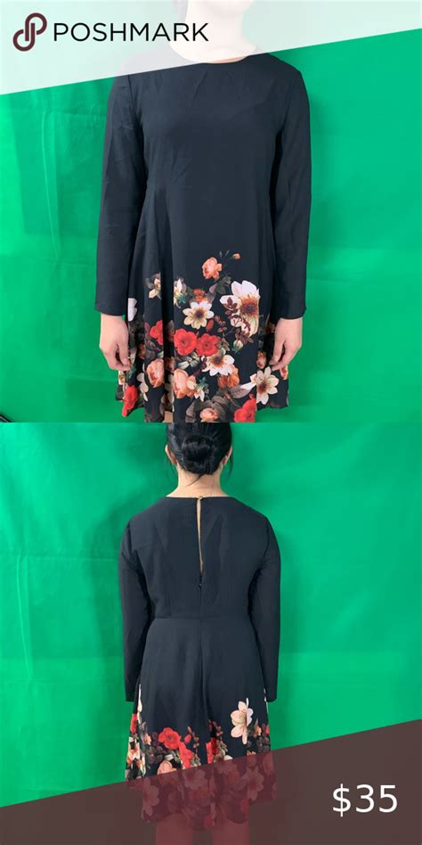 Cece By Cynthia Steffe Dress Size 4 Floral Border Shift Dress