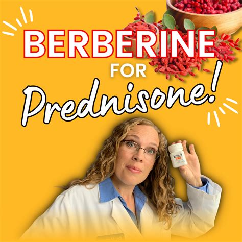 The Benefits Of Berberine For Prednisone Side Effects Dr Megan