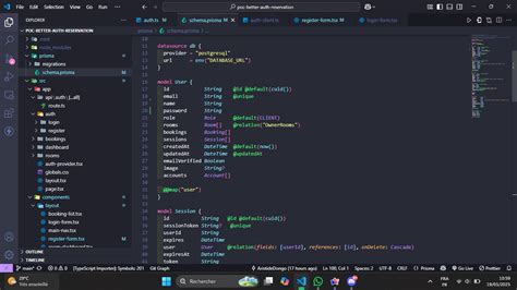 Help Prisma Error Better Auth