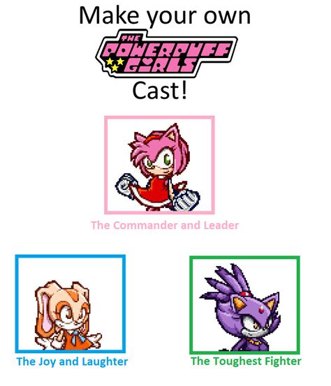 Sonic Ppg Cast Meme By Beewinter55 On Deviantart