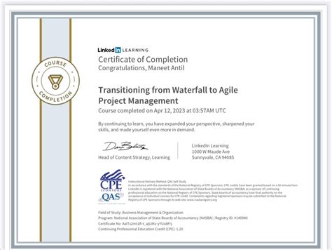 Maneet Antil On Linkedin Successfully Completed Transitioning From