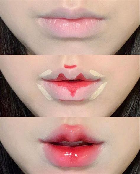 Douyin Lipstick Makeup Tutorial Trang điểm Môi Ý Tưởng Trang điểm