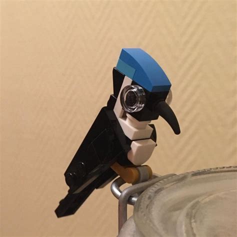 Lego Moc Woodpecker By Cocoacao Rebrickable Build With Lego