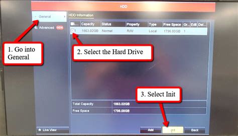 How To Install And Format A Hard Drive On A H Series Nvr Nellys Security