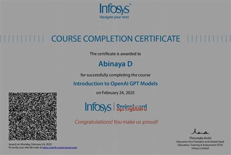 Ai Gpt Machinelearning Artificialintelligence Lifelonglearning Abinaya D