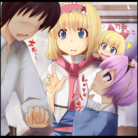 Alice Margatroid Komeiji Satori And Shanghai Doll Touhou Drawn By