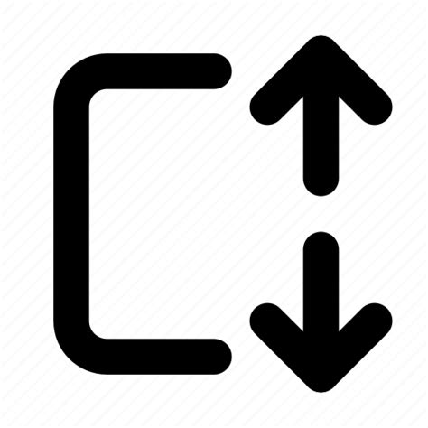 Arrow Autofit Height Icon Download On Iconfinder