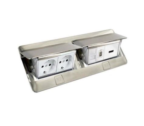 ليجراند حامل مفتاح وبريزة ارضى اربعة X اثنين فضى فلور بوكس الكتريستي