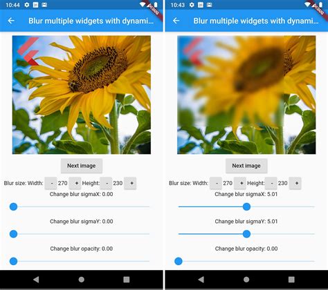 How To Make Blur Effect In Flutter Using Backdropfilter And Imagefilter