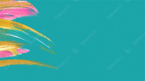 Brush Brush Color Powerpoint Background For Free Download Slidesdocs