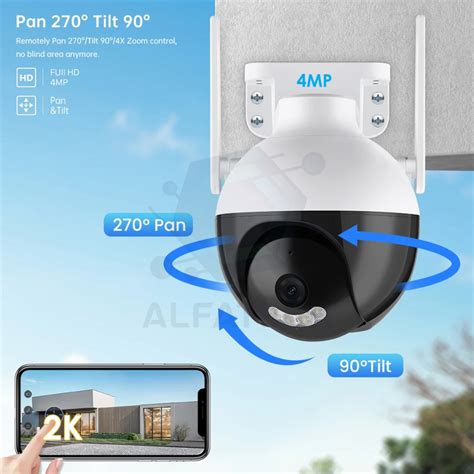 3бр Сферични Wi Fi Ip камери Robot 2645 Alfatechnics