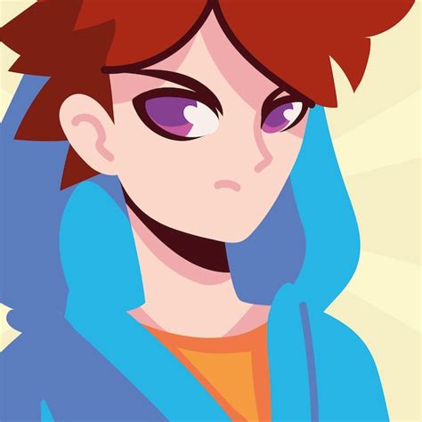 Premium Vector Handsome Anime Man