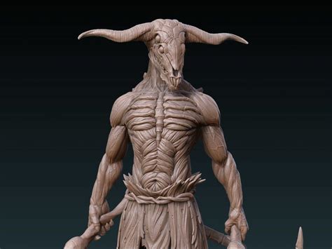 ArtStation Capra Demon Dark Souls Fan Art Eric Danneskjold Dark