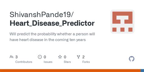 Github Shivanshpande19heartdiseasepredictor