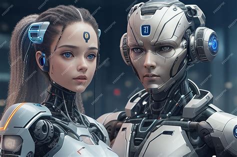 Premium Photo | Cyborg robot d render robotic process automation rpa data analysis in server ...