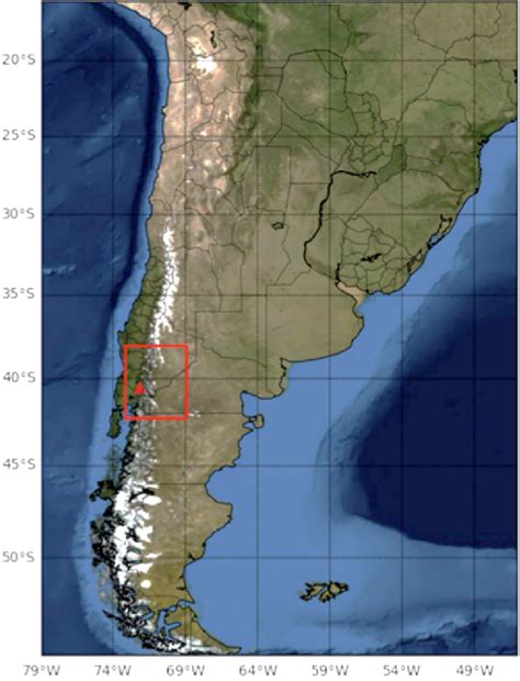 Figure 1 From Volcanic Ash Forecast Using Ensemble Based Data Assimilation An Ensemble