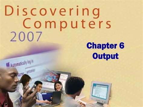 Ppt Understanding Output Devices Monitors And Printers Powerpoint