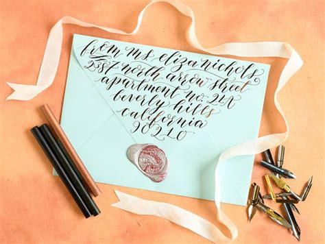 Four Artistic Ways To Write A Return Address Four Artistic Ways To Write A Return Address