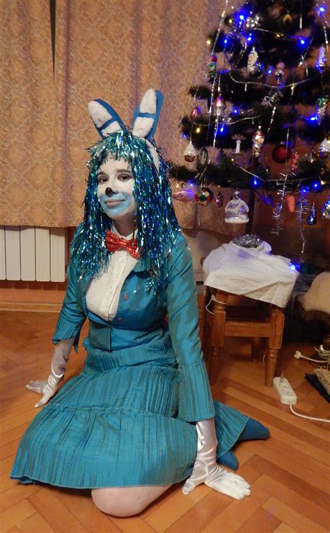 Fnaf Fem Toy Bonnie Cosplay By Thegoldenaquarius On Deviantart The