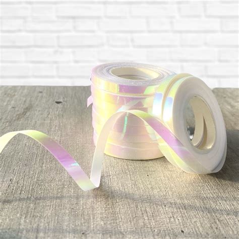 Cinta Para Globos Iridicente Packx10