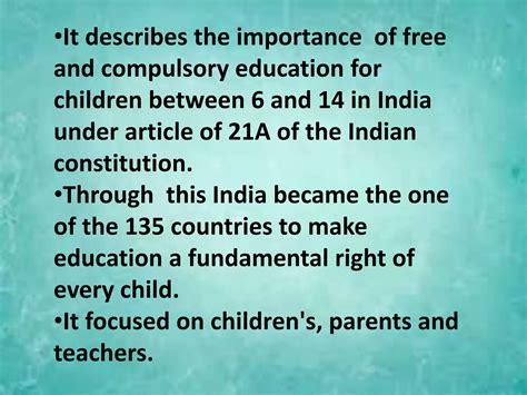 Rte Act 2009 Ppt
